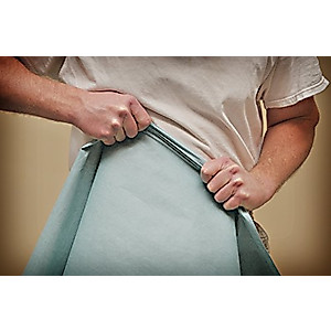 Trimaco 90099 One Tuff Dupont Sontara Professional Grade Drop, 0.011 In T, 4 W X 15 Ft L, Blue, Cloth, 4'x15 feet, 60 Sq