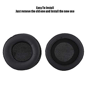 Hilitand 100mm Ear Pads, Universal Replacement Earpads, Headphones Ear Cushions, Noise Reduction Headset Earpads