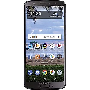 Total Wireless Motorola Moto G6 4G LTE Prepaid Smartphone (Locked) - Black - 16GB - Sim Card Included - CDMA