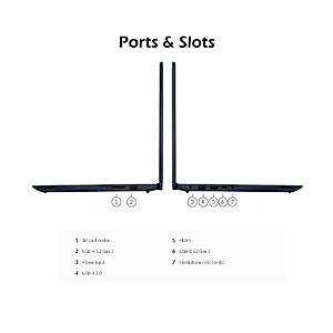 Lenovo Ideapad 3i 15.6" FHD Touch Laptop for Business, Student, Intel 11th Generation Core i5, 20GB DDR4 Memory, 1TB SSD, Intel Iris X Graphics, HDMI, Windows 11,Abyss Blue, W/GaLiMu