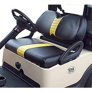 Club Car Precedent "STAPLE ON" Golf Cart Seat Cover (1 Stripe)