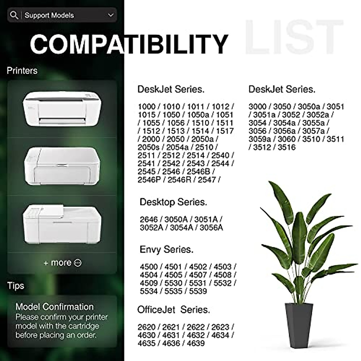 Economink 61 Ink Cartridge Combo Pack, Remanufactured Replacement for HP 61XL for OfficeJet 4630 4635 2620 DeskJet 2540 3050 2050 1000 1010 1510 3510 Envy 4500 5530 4502 4501 (1 Black 1 Color)