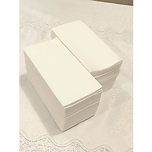 Disposable Guest Towels / Dinner Napkins - 100 Pack.- Elegant, Super Soft & Absorbent - Dining, Entertaining, Weddings, Breakroom, Powder Room. Made In USA