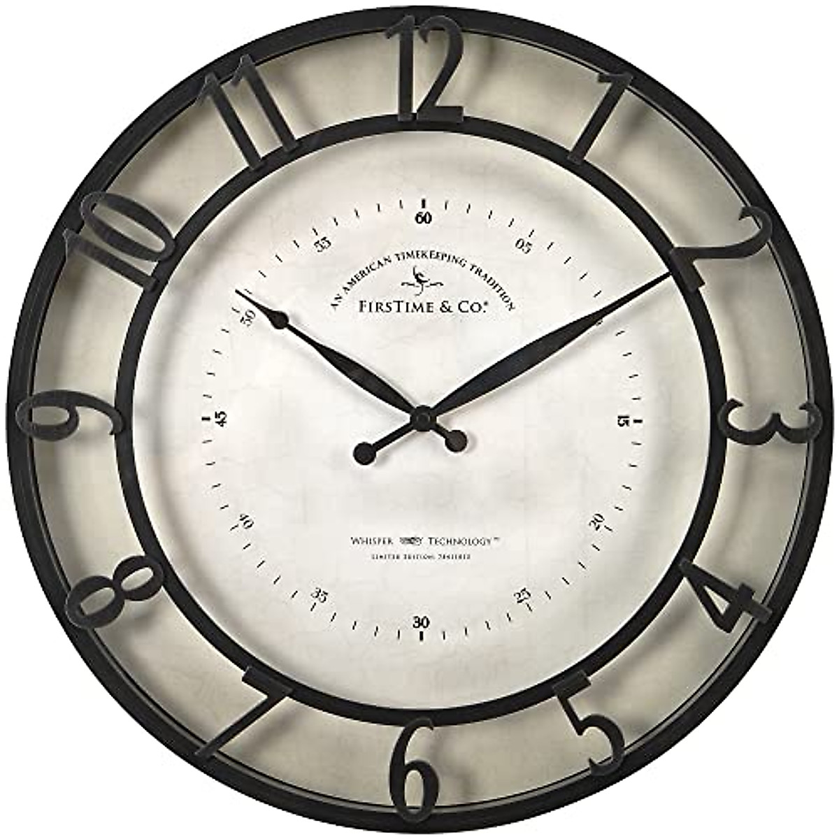 FirsTime & Co.® Kensington Wall Clock, Brown