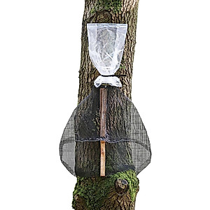 Pack of 10 Replacement Bags, for use with Spotted Lanternfly Tree Trap, Catch Spotted Lantern Fly Without Catching Other Wildlife, Natural and Non Toxic - Made in USA