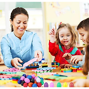 COCOMOON Egg Shakers Musical Instruments for Babies- 20Pcs Musical Maracas Percussion Instrument (10 Colors) Easter Egg Plastic Egg Shakers Kids Toys