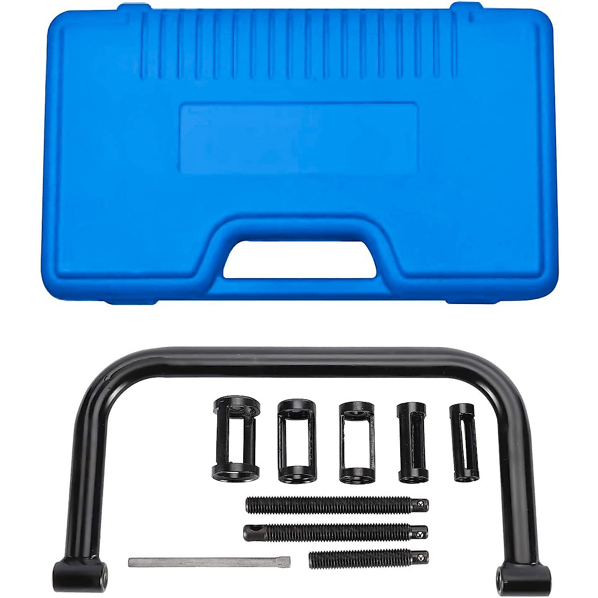 BTSHUB 10pcs Valve Spring Compressor Engine Vehicle Compression Clamp Tool for Motorcycle, ATV, Car