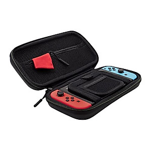 PDP Travel Case Plus with Wrist Strap, Built-in Stand & Storage Pockets - Nintendo Switch/Lite/OLED Compatible - Super Mario 1-Up Glow in the Dark
