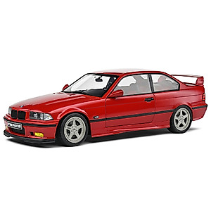 1994 E36 M3 Streetfighter Imolarot Red 1/18 Diecast Model Car by Solido S1803911
