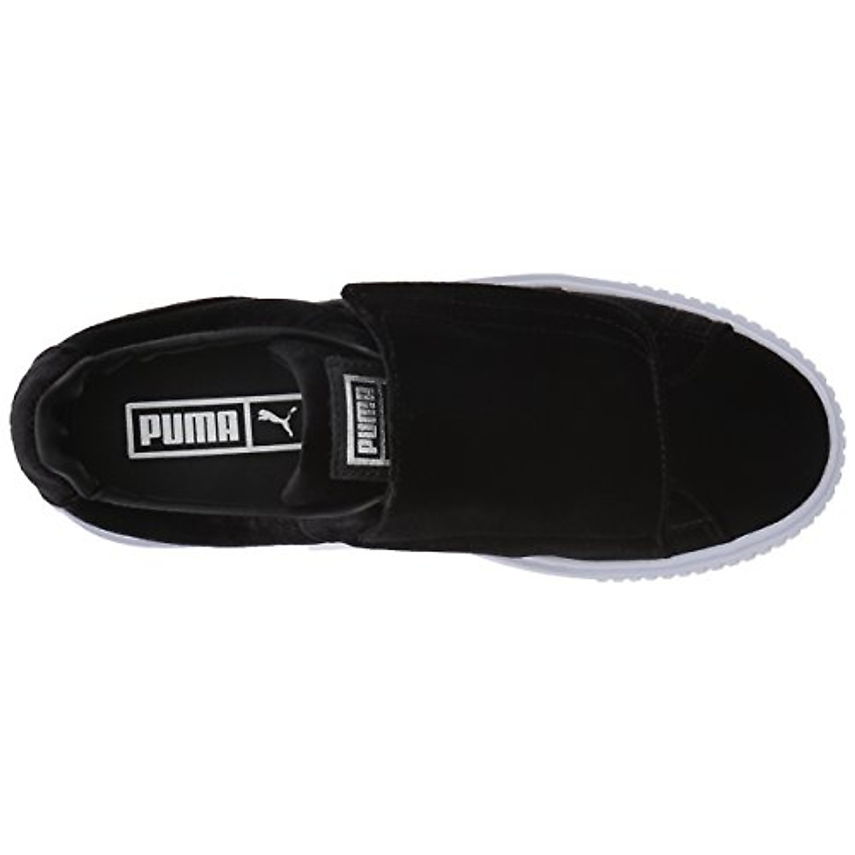 PUMA Basket Platform Strap VR Puma Black/Puma Black/Icelandic Blue 8.5 B (M)