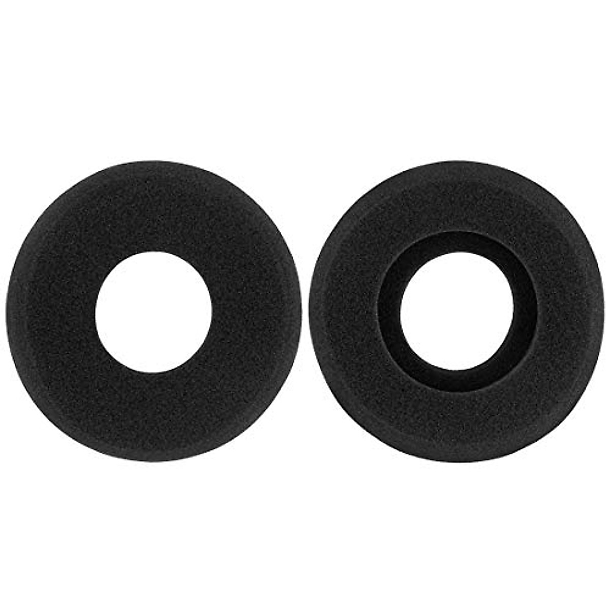 Geekria Comfort Foam Replacement Ear Pads for GRADO SR60, SR80, SR125, SR225, M1, M2 Headphones Ear Cushions, Headset Earpads, Ear Cups Cover Repair Parts (Black)