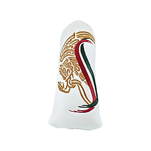 Foretra - Limited Edition Mexico Golf Putter Headcover Quality PU Leather Magnetic Closure for Blade Style Putters