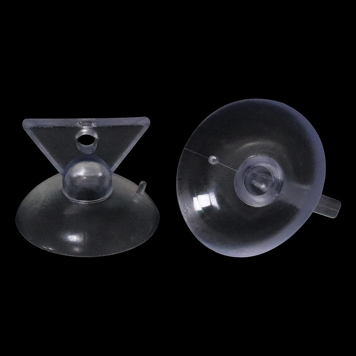 JianLing 4PCS Light Bulb Changer Suction Cup Light Bulb Replacing Suction Cup for Light Bulb Removal Light Bulb Changer Strong Grip Rubber Air Suction Cup, Transparent