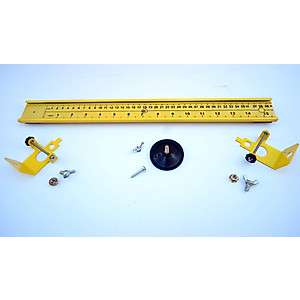 Acid Tactical® 15" Adjustable Paracord Jig - Lightweight Aluminum - for Bracelets, Keychains, & More - Accommodates Any Clasp or Hook