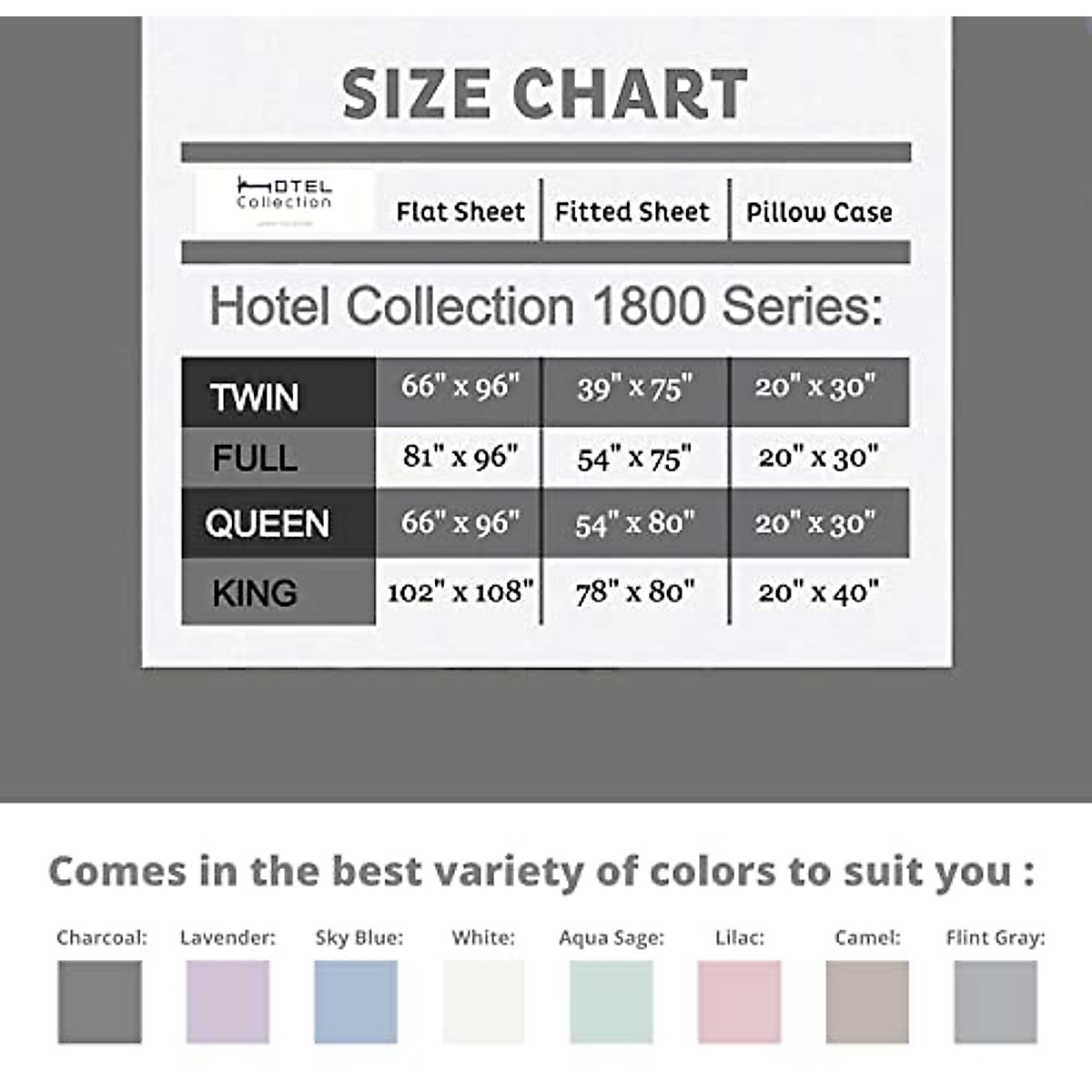 Hotel Collections Hotel Collection Sheet Set - Hotel Luxury 1800 Bedding Sheets & Pillowcases - Extra Soft Cooling Bed Sheets -