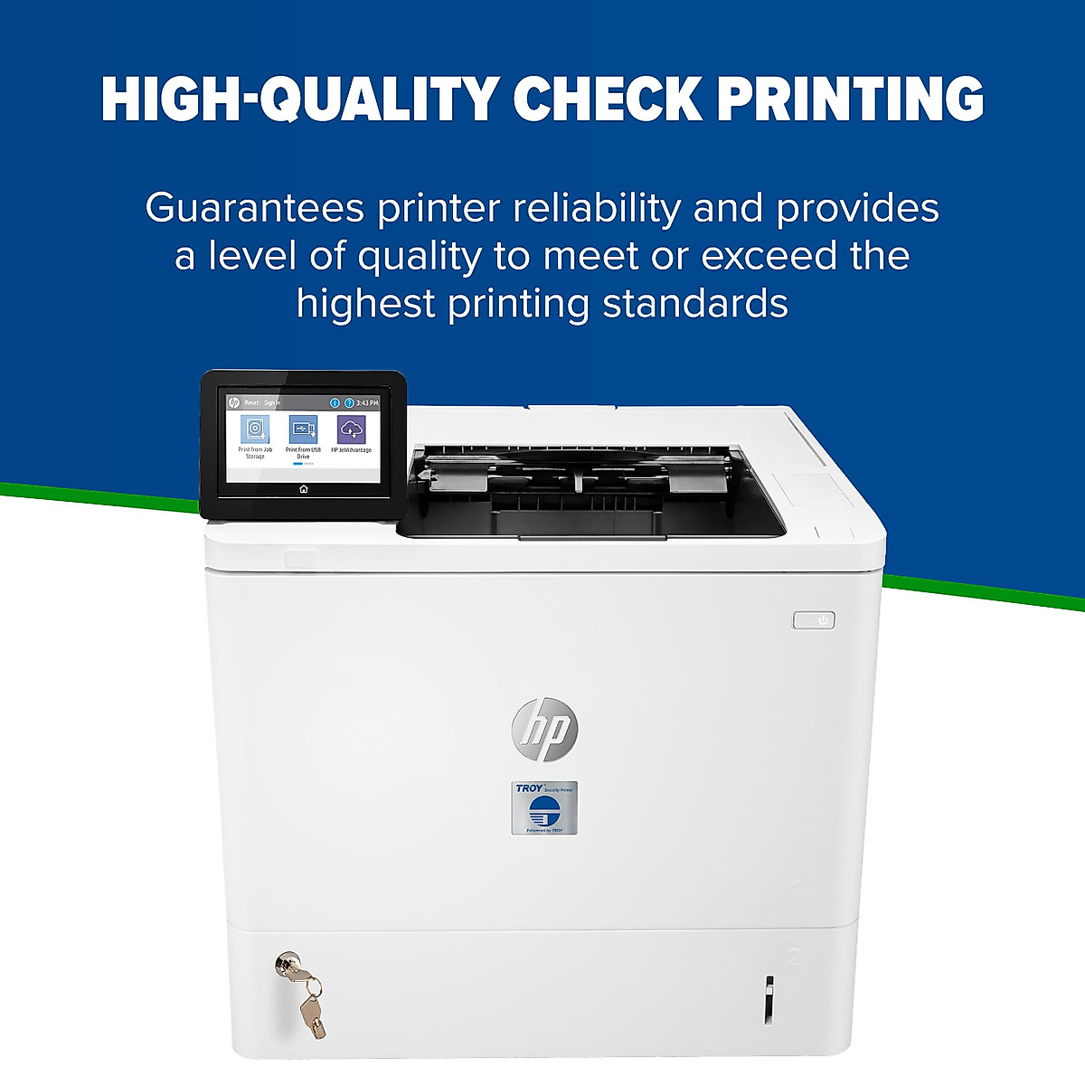 TROY M610, 611, 612 MICR Toner Cartridge (10,500 Yield) (Compatible with HP (70A) Laserjet M610, 611, 612 Printers)