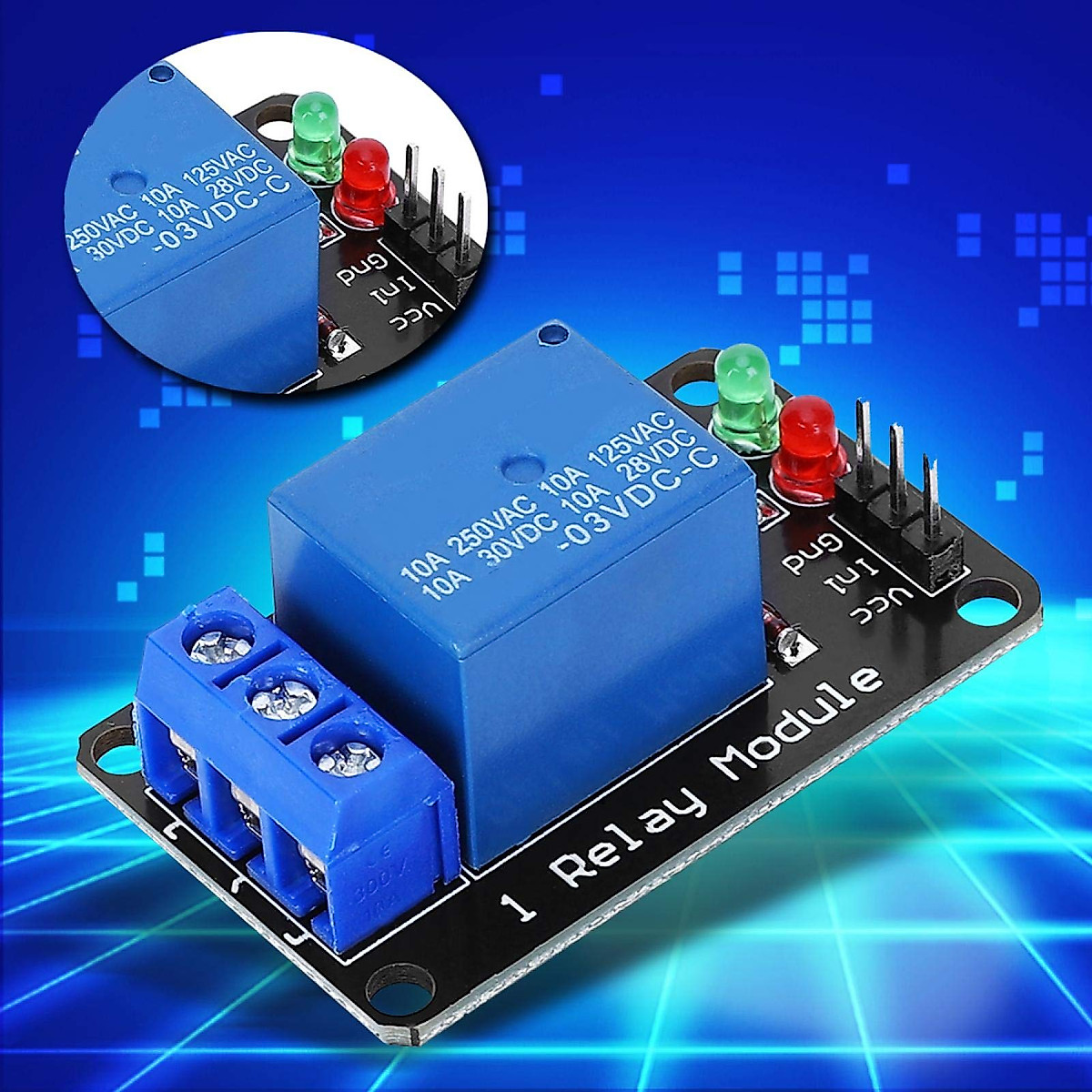Good Performance 3.3V Relay Module, Relay Module, Smart Home Control for PLC Control MCU Control Industrial Field