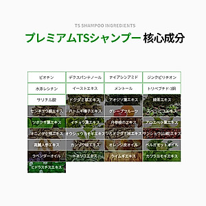 Premium TS Shampoo for Thinning Hair & Hair Loss Care(16.9 Fl Oz) | Best Korea Shampoo | LAVENDER Scent with Essential Oil & Biotin & Natural Ingredients | Men & Women