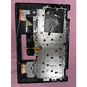 LTPRPTS Replacement Laptop Upper Case Palmrest Backlit Keyboard Assembly Part for Lenovo Flex 5-14IIL05 ARE05 ITL05 5CB0Y85490 Gray