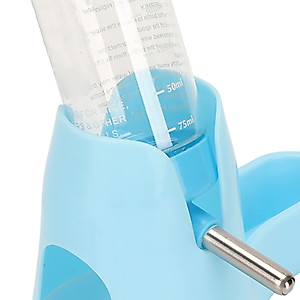 Tnfeeon Hamsters Water Bottle,Hamster Hanging Water Bottle 3 in 1 Hamster Automatic Drinking Dispenser for Small Animals, Dwarf, Gerbil, Chinchilla Cage