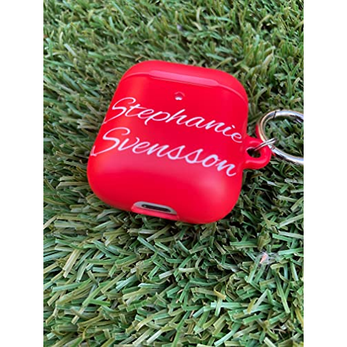 Custom Colored AirPods Case with Your Text - Best Personalized AirPods Pro 2nd Generation Case for Basketball, Football, Baseball Fan Girls, Boys, Men or Women