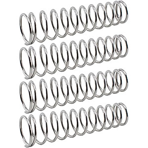 4-Pack Self-Closing Springs for Intertap Forward Sealing Beer Faucets Compatible with Nukatap and Perlick Self-Closing Faucets
