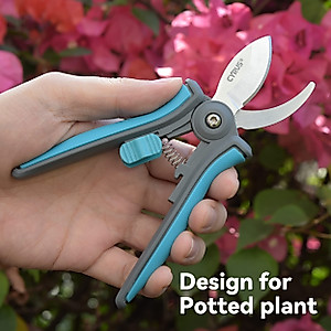 2Pcs Garden Shears Pruner Secateurs & Pruning Scissors Flower Sharp Gardening hand tools Florist Bonsai Cutters Plant Floral Snips