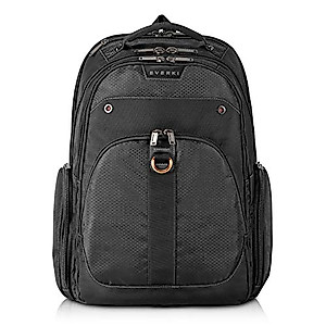 Everki Business 120 Large Professional 18.4-Inch Workstation or Gaming Laptop Backpack & Atlas Business Laptop Backpack, 13-Inch to 17.3-Inch Adjustable Compartment, Men or Women