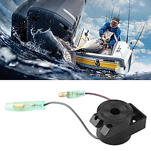 Audio Warn Alarm, Outboard Buzzer OE: Remote Control Box Outboard Engine Universal Single and Double Key Panel