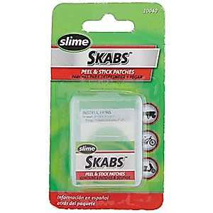 Slime 20040 SKABS Pre-Glued 1-Inch, 6 Patches