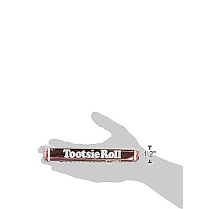 Tootsie Roll Bars, Original Classic Size, 2.25 Ounce Rolls, (Pack of 36), Peanut Free, Gluten Free