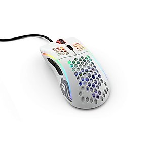 Glorious Model D Gaming Mouse, Matte White (GD-White) (Renewed)