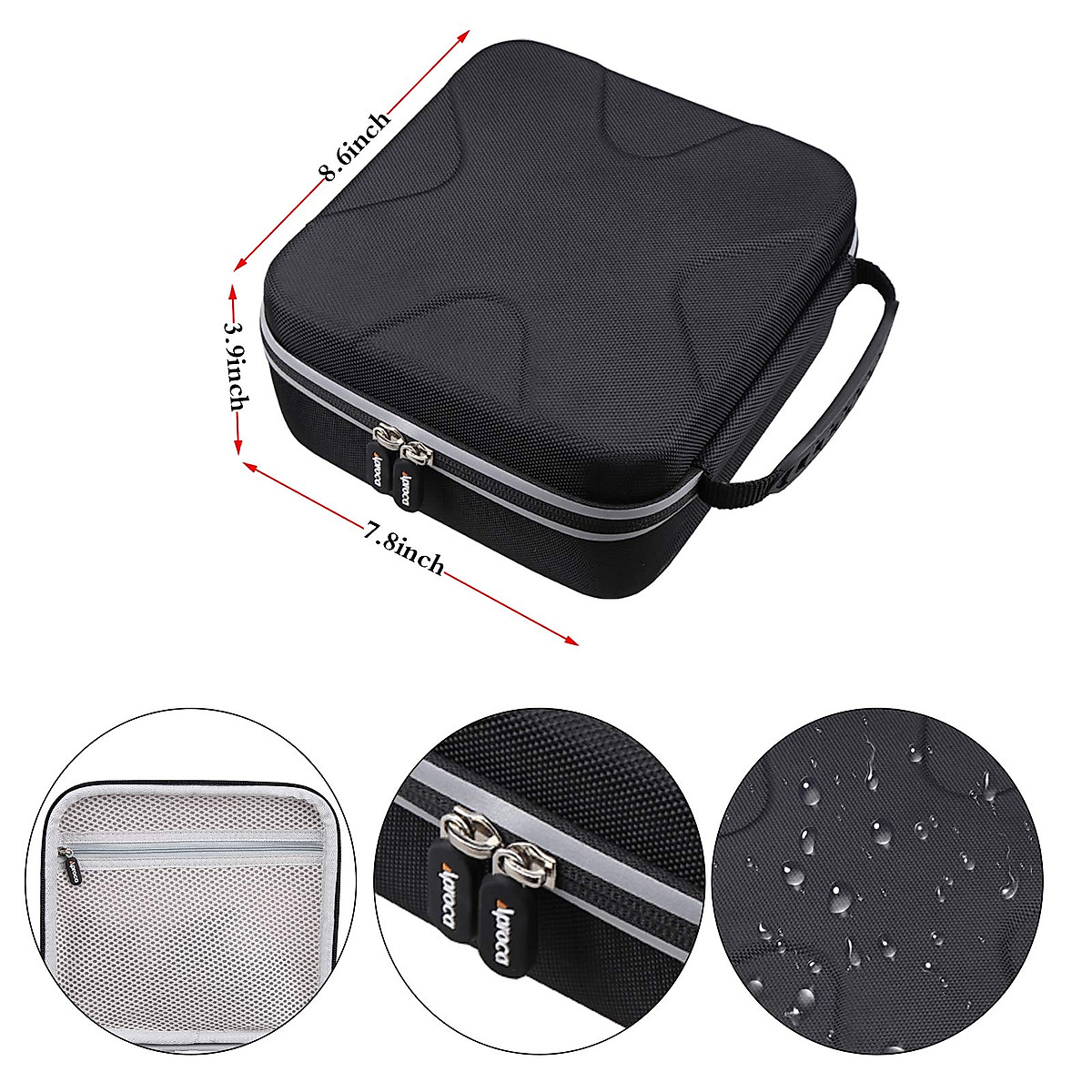 Aproca Hard Storage Travel Case for Wahl Professional Animal Bravura Corded/Cordless Clipper Kit