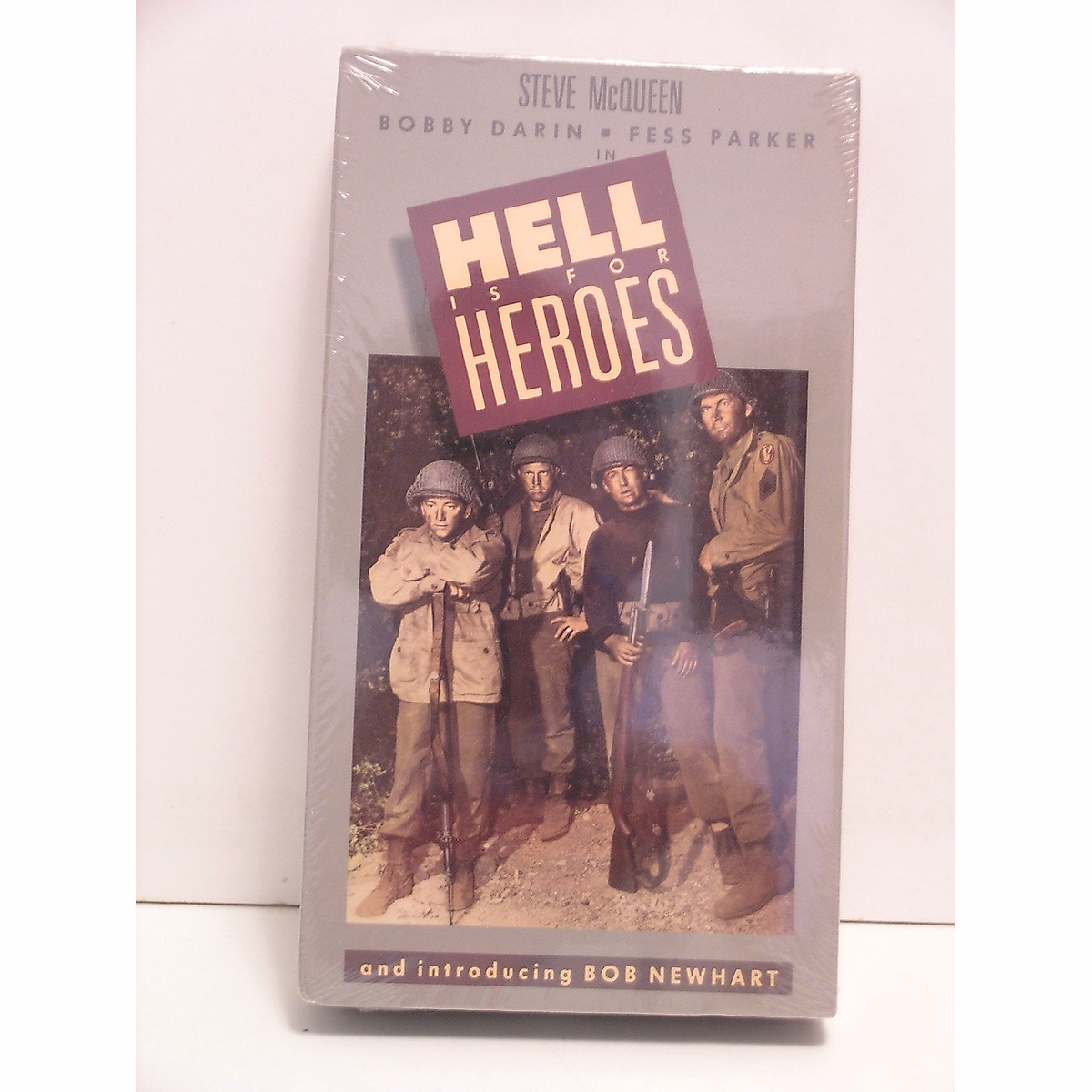 Hell is for Heroes----Steve McQueen----VHS Video Tape