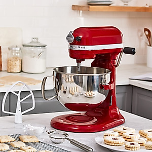 KitchenAid KP26M1XER 6 Qt. Professional 600 Series Bowl-Lift Stand Mixer - Empire Red