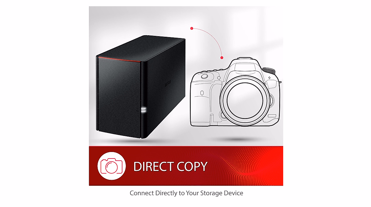 BUFFALO LinkStation SoHo 220 8TB 2-Bay NAS Network Attached Storage ...