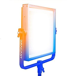 Dracast Pro Series LED1000 Bi-Color LED 3 Light Kit with V-Mount Battery Plates and Light Stands