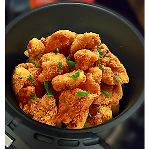 Replacement Air Fryer Basket for Ninja AF101 AF100 AF100C AF101BRN AF101C AF101NP AF101QAQ AF101QBK,Air Fryer Accessories and Replacement Parts,4QT Capacity