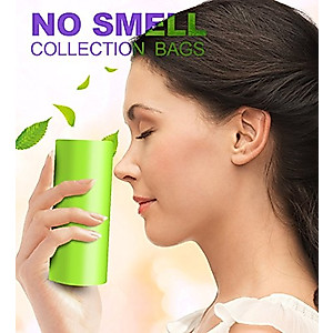 8 Gallon/150pcs Medium Trash Bags, FORID Colorful Clear Garbage Bags, Extra Strong Rubbish Bags for Home, Office, Car/30 Liter/5 Rolls