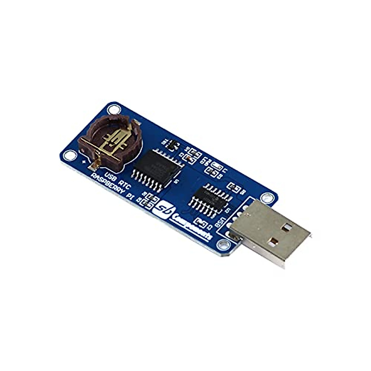 sb components USB RTC for Raspberry Pi, Real Time Clock Device DS3231 RTC Module for Raspberry Pi 4B/3B+/3B/2B/B+/A+/Zero and Zero W