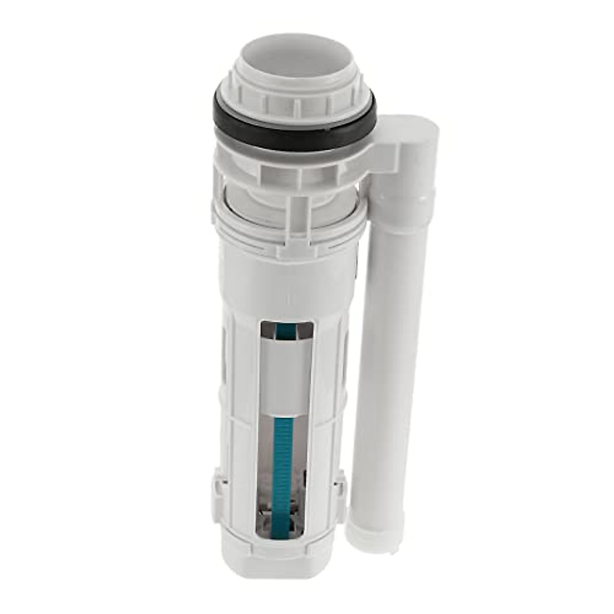 1Pc Drain valve toilet water tank parts dual flush valve toilet tank flush valve Toilet Tank Fittings automatic toilet Durable Toilet Accessories Split button valve plastic white