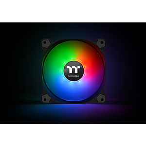Thermaltake CL-F063-PL12SW-A Ventilateur Pure Plus RGB 12 TT 3 Pack - Black