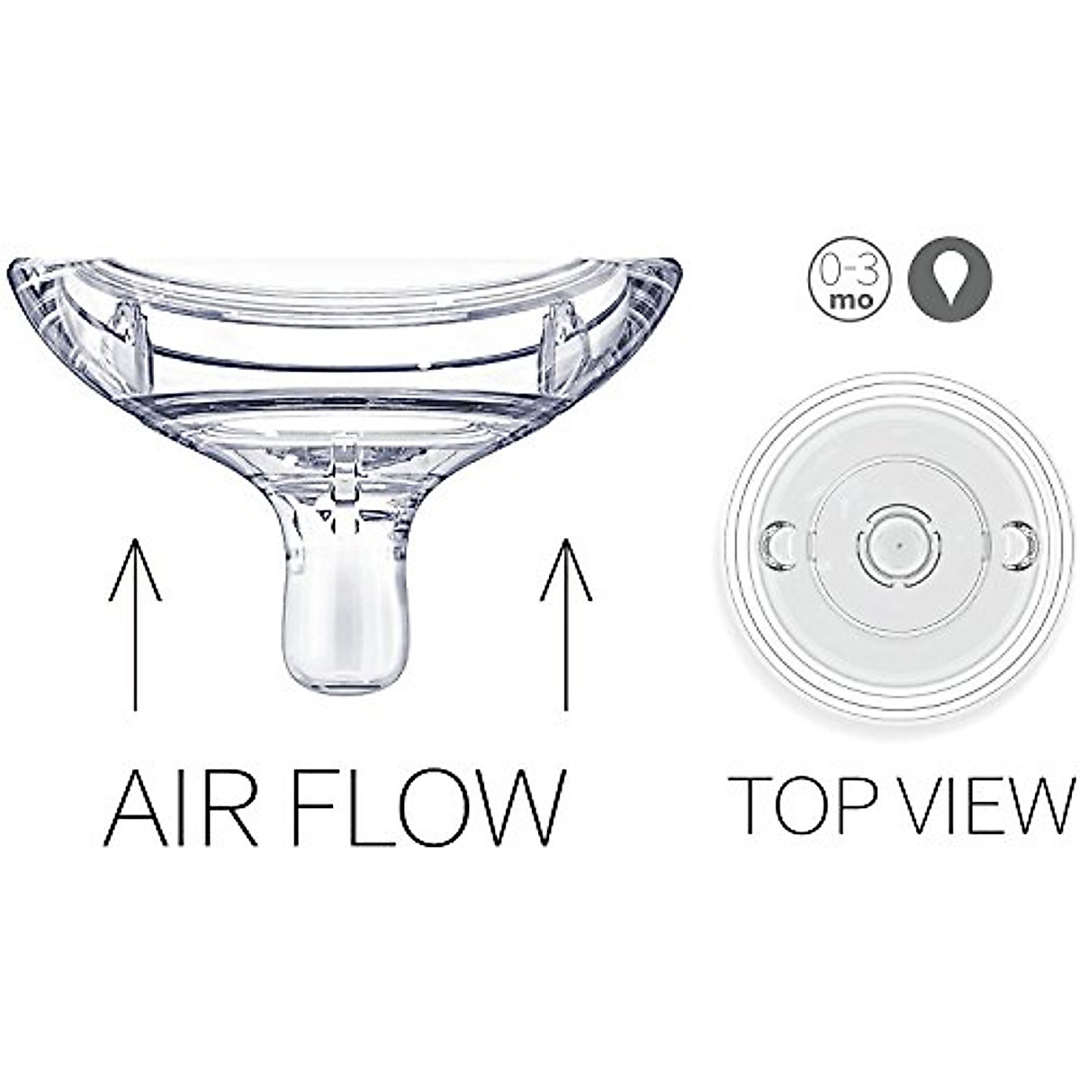 Comotomo Natural Feel Bundle - 2 Items (Pink, 5oz + 8oz)