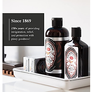 Packer's Pine Tar Body Wash | Soothing Mens Shower Gel For Psoriasis Relief | Made With Natural Pine Tar and Pine Oils | Paraben & Sulfate-Free, 16 fl oz