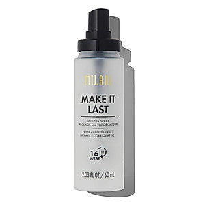 Milani Setting Sprays: Make It Last, Make It Dewy, Make it Last Charcoal Matte, Make It Last Sunscreen Setting Spray with SPF30, Long Lasting Makeup Finishing Spray