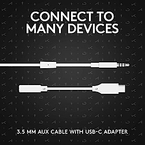 Logitech G333 K/DA Gaming Earphones - in-Line Mic and Controls - Gaming-Grade Dual Drivers - Durable Aluminum Housing - Official League of Legends KDA Gaming Gear