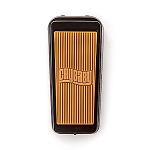 Dunlop CBJ95SB Cry Baby Junior Wah - Special Edition Black - Bundle with Patch Cable, 6 Dunlop Picks, and ECB003 Power Supply