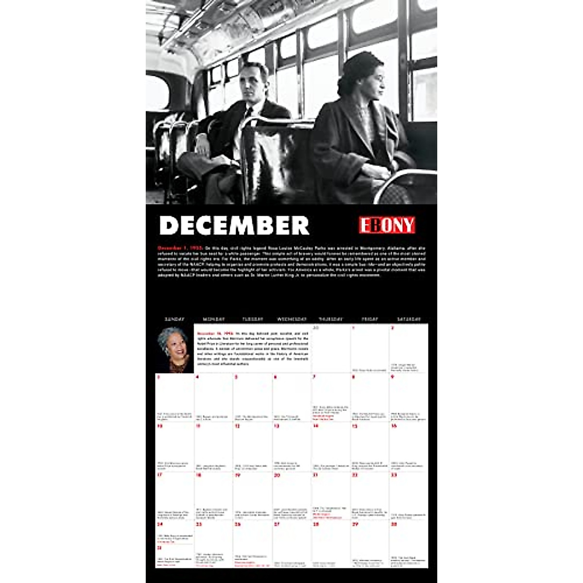 2023 This Day in Black History Wall Calendar: 365 Days of Incredible Black Icons, Achievements, and Events (12-Month Photography Calendar & Gift)