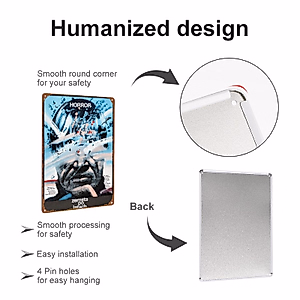 The Changeling Professional Tin Poster- Ideal Wall Decor for Bars, Cafes, Offices, Restaurants, Homes, Gardens, Shops, Clubs - 12 X 8 Inches