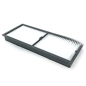 JISIZKY Replacement Projector Air Filter ELPAF56 for EPSON BrightLink 1480Fi 1485Fi, PowerLite 800F 805F L400U L500W L510U L520U L520W L530U L610,EpiqVision Ultra LS500 EB-L610U EB-L615U